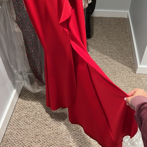 Betsy & Adam | Dresses | Betsy Adam Red Dress | Poshmark